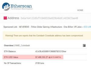 How Hackers Stole $7 Million in Ether From Coindash ICO – Featured Bitcoin News