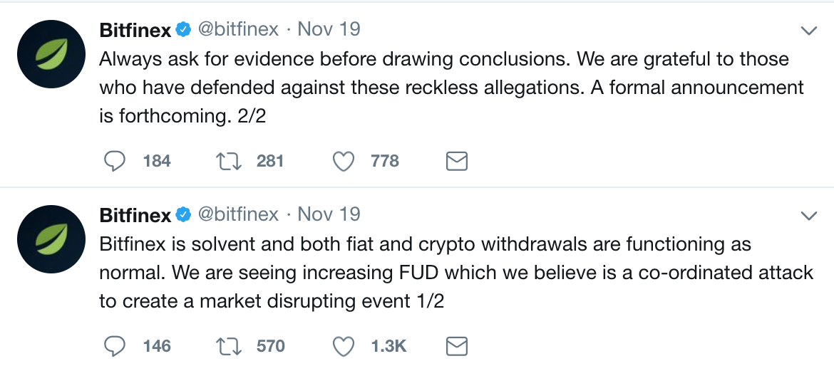 Questions Mount as Bitfinex Stay Silent in the Wake of the Tether Hack ...