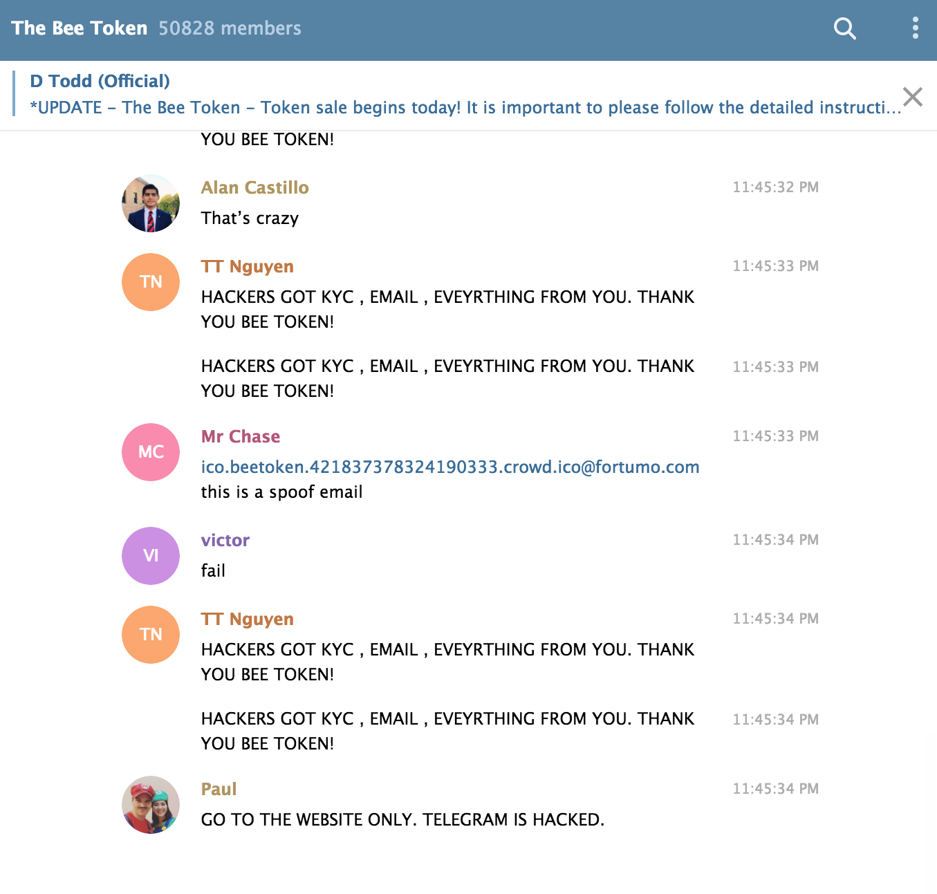 The Bee Token Crowdsale Stung by $400k Phishing Scam – Crowdfunding ...