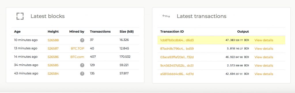 The Bitcoin BCH Block Explorer Explodes With Blockchain Data – Promoted ...