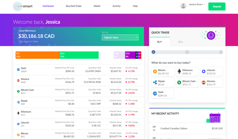 Coinsmart Launches Cryptocurrency Exchange for Canadian Tax Payers ...