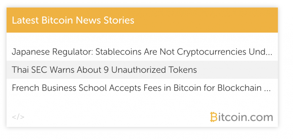 Review: 7 of the Best Cryptocurrency Widgets for Webmasters – Featured ...