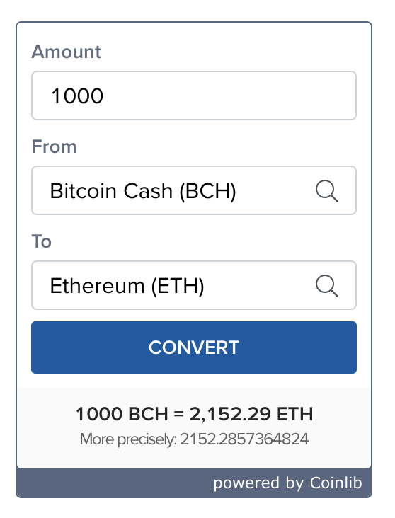Review: 7 of the Best Cryptocurrency Widgets for Webmasters – Featured ...
