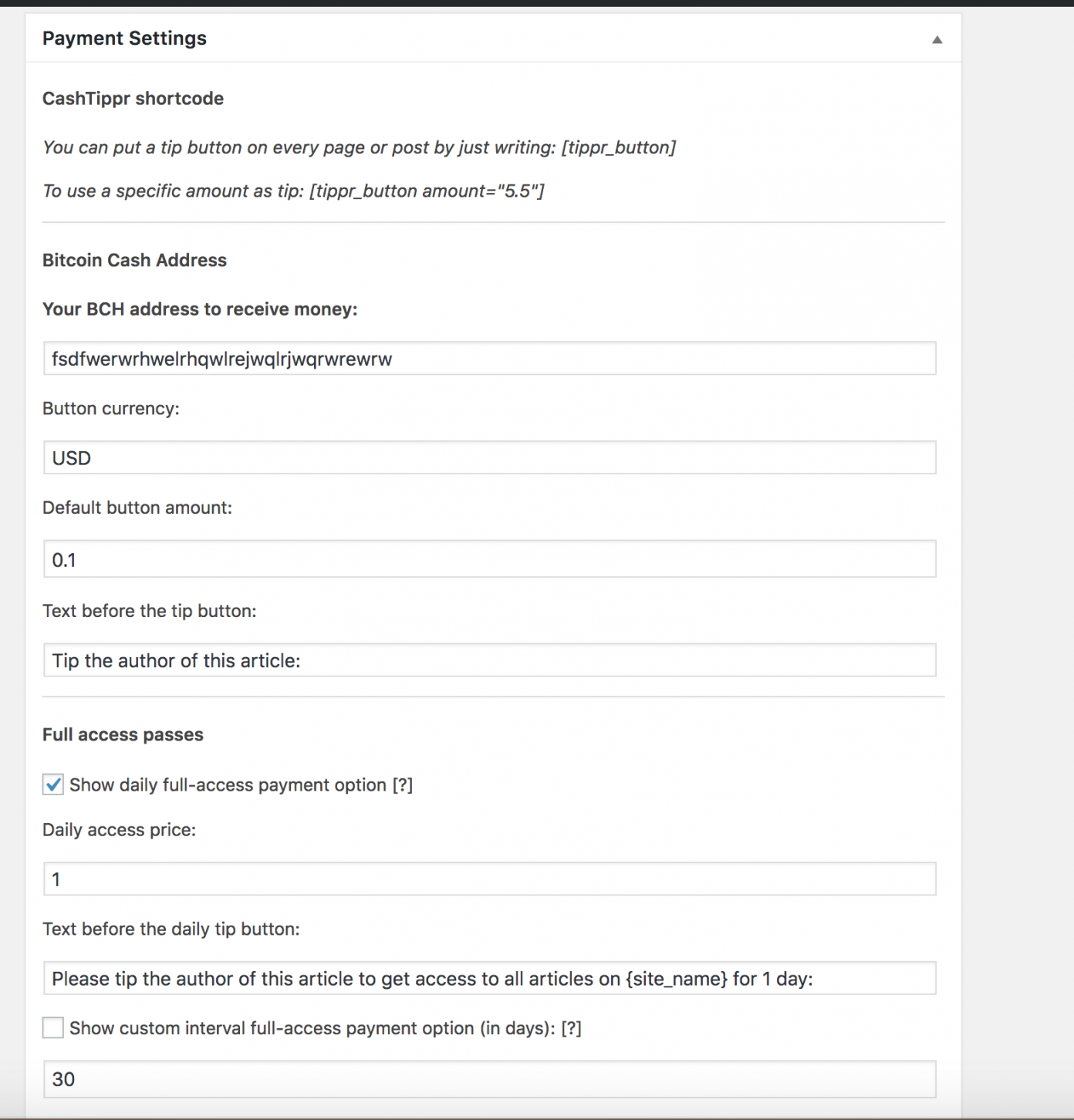 Cashtippr Plugin Allows Money Button Integration on Wordpress Sites ...