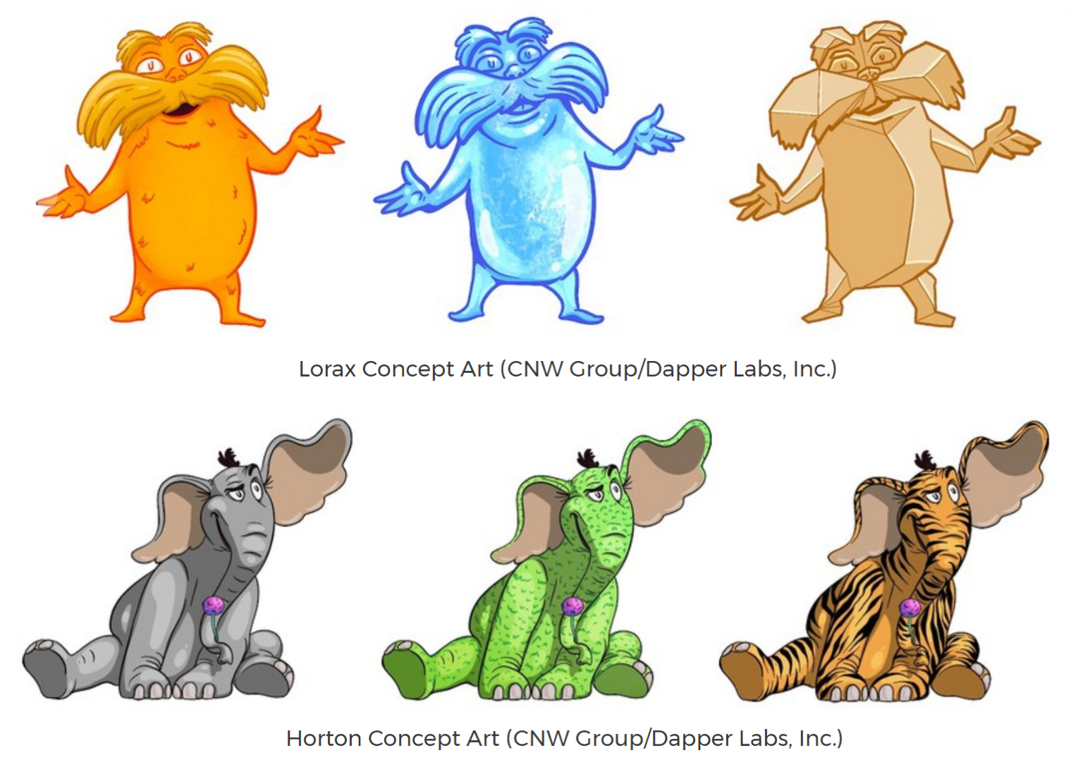 Dr Seuss Crypto Collectibles to Feature Cat in the Hat, Lorax, Horton ...