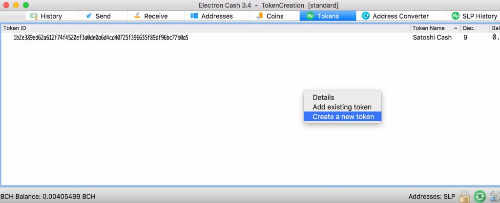 How to Create Your Own SLP Token Using the Bitcoin Cash Blockchain ...