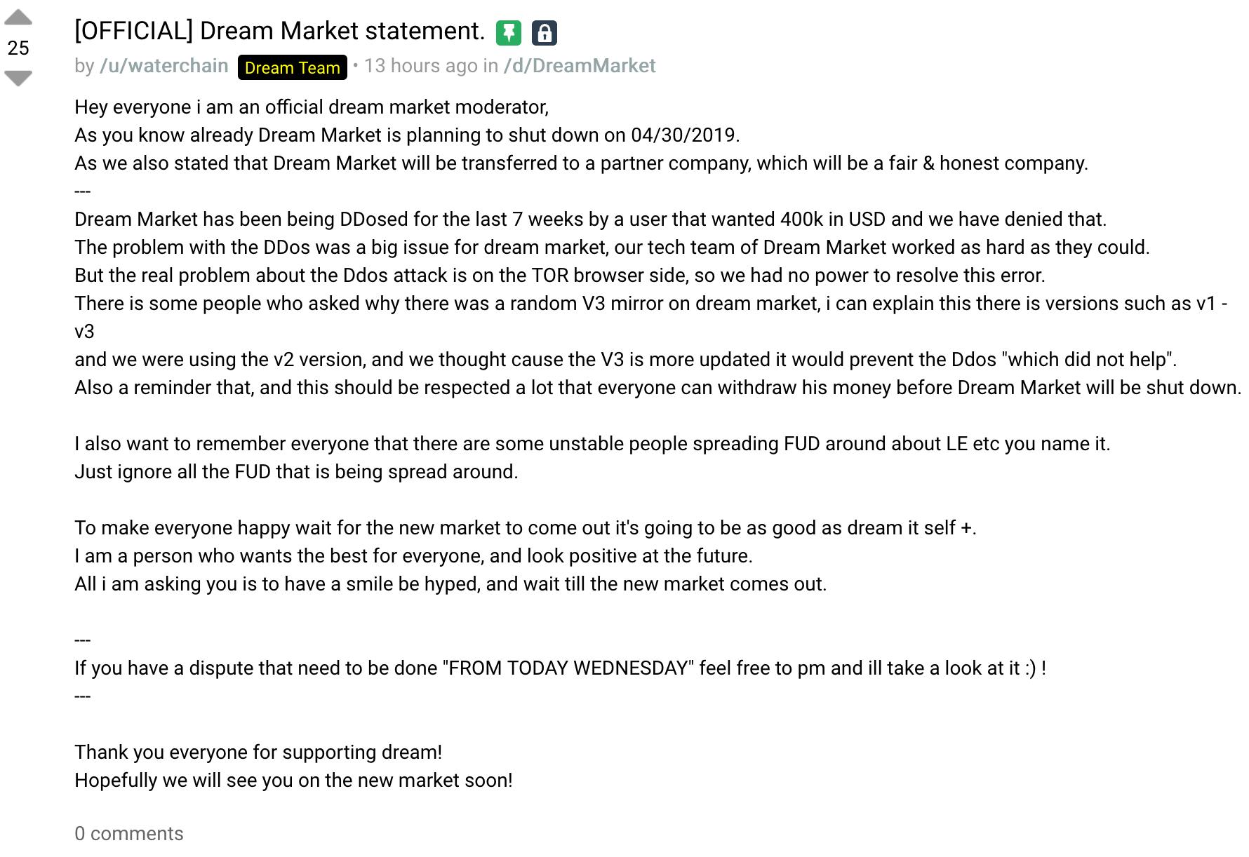 The Darknet’s Largest Marketplace Is Closing – But a Replacement Is on ...