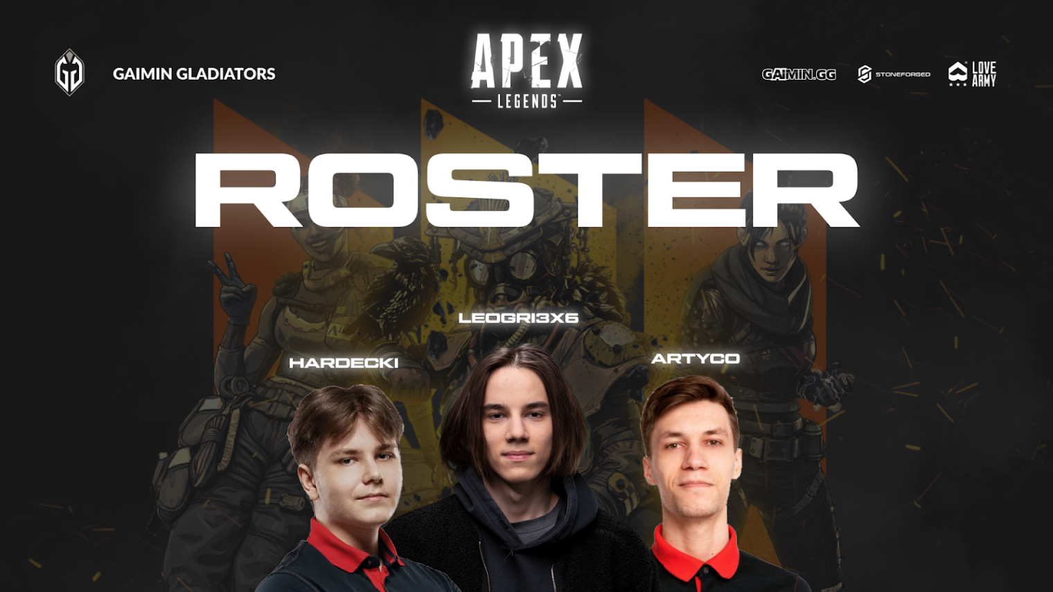GAIMIN Gladiators Extends Team Roster Moving Into APEX Legends – Press ...