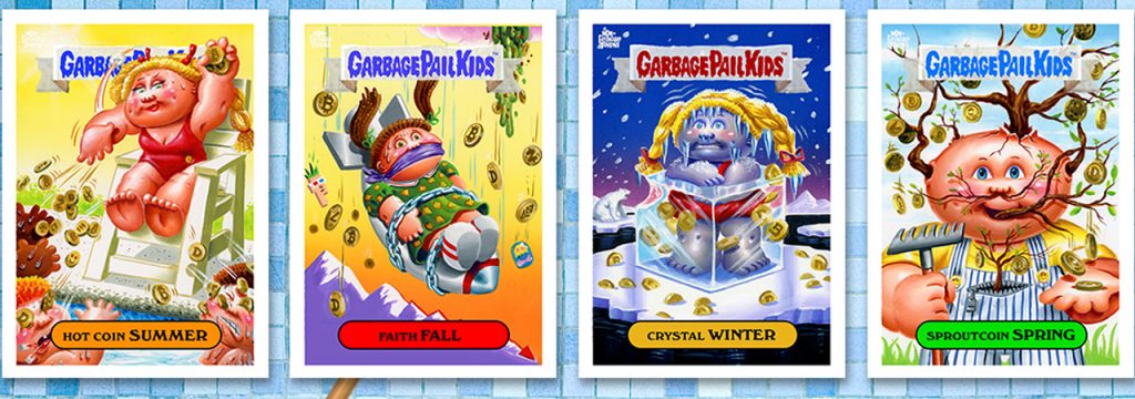 Topps Sells out Crypto-Themed Garbage Pail Kids 'Non-Flushable Token ...