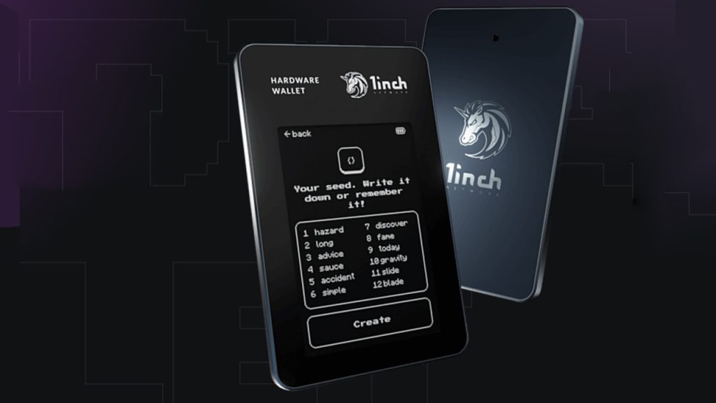 1inch Network Launches Hardware Wallet for Storing Users' Private Keys ...