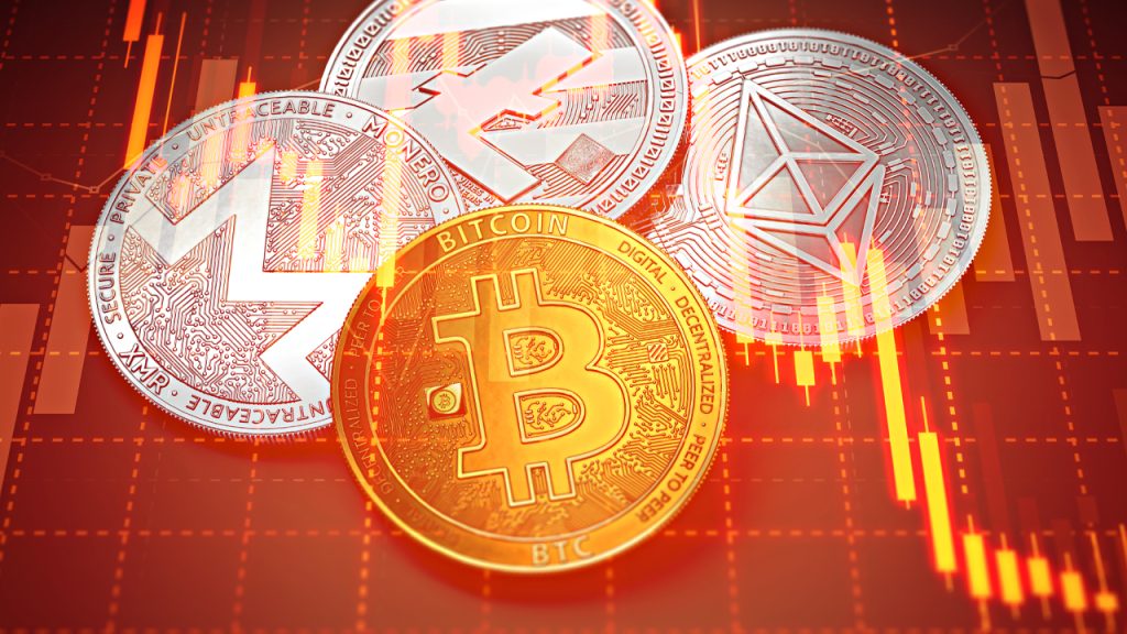 Les volumes mondiaux d'échanges de crypto-monnaie ont connu une baisse significative en décembre ...