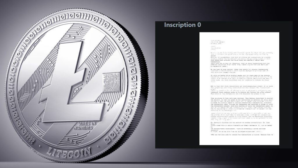 Litecoin Network Adopts Ordinal Inscriptions, Following Bitcoin's Lead ...