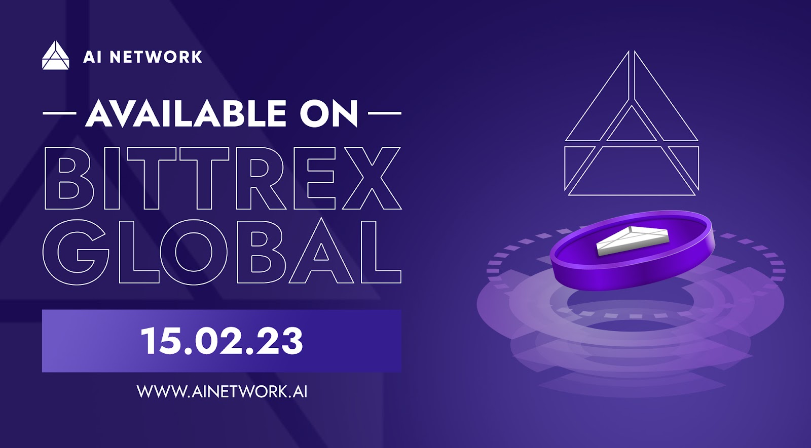 AI Network Celebrates Valentine's Day with Launch on Bittrex Global ... AI Network Celebrates Valentine's Day with Launch on Bittrex Global ...