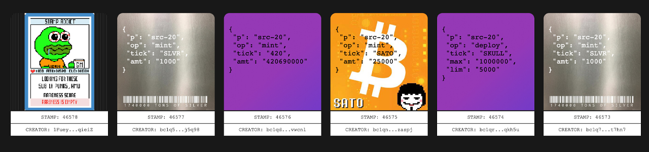 Bitcoin Stamps Approach 50,000 Recorded on Blockchain Alongside ...