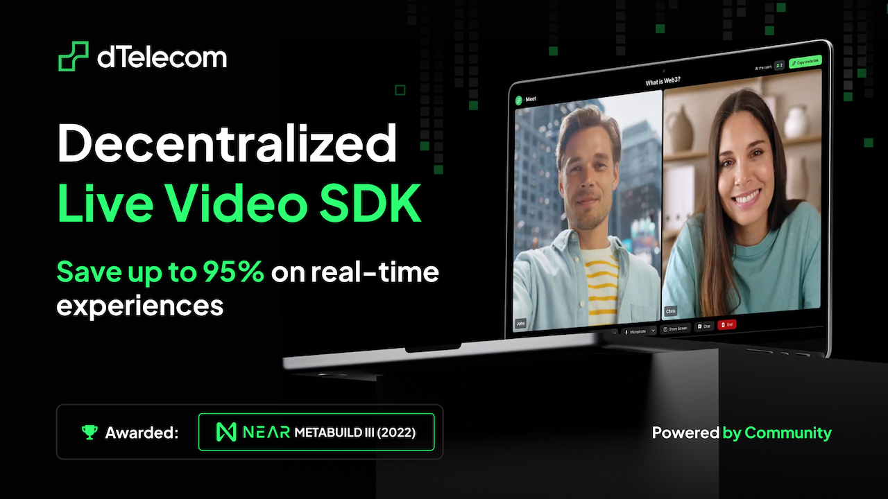 dTelecom Introducing Decentralized Live Video SDK: Save up to 95% on ...