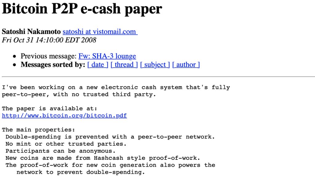 Celebrating 15 Years of Bitcoin: Unraveling Satoshi Nakamoto’s Seminal ...