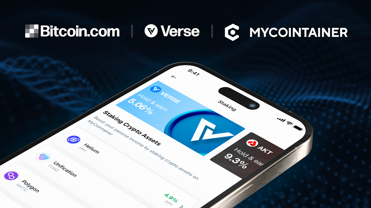 Bitcoin.com Collaborates With MyCointainer to Integrate VERSE Token on ...