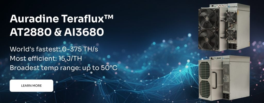 Auradine Unveils New Teraflux Miners Setting New Efficiency Benchmarks in Bitcoin Mining ...