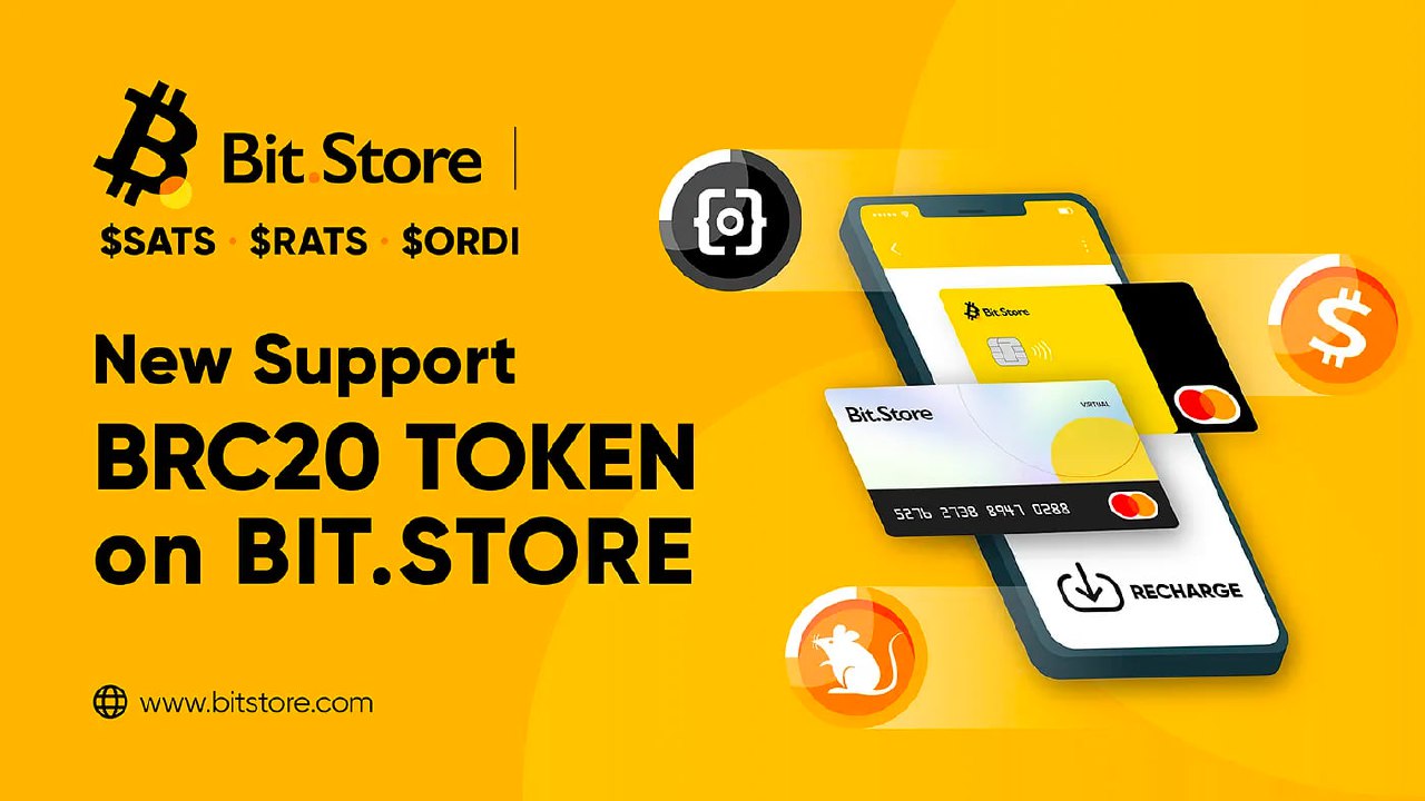 Bit.Store Leads with a First: BRC20 Token Integration for Crypto Card ...