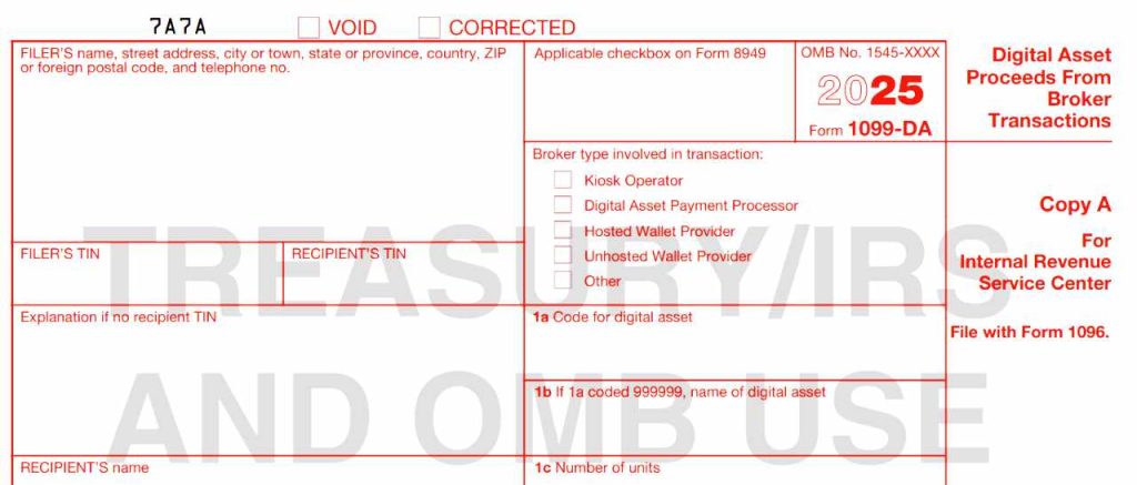 IRS Releases Draft Tax Form for Digital Assets — Expert Raises 'Major ...