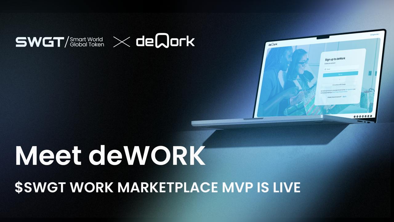 SWGT Launches deWork: The World’s First Zero-Commission, Gamified Work Marketplace – Standard PR ...