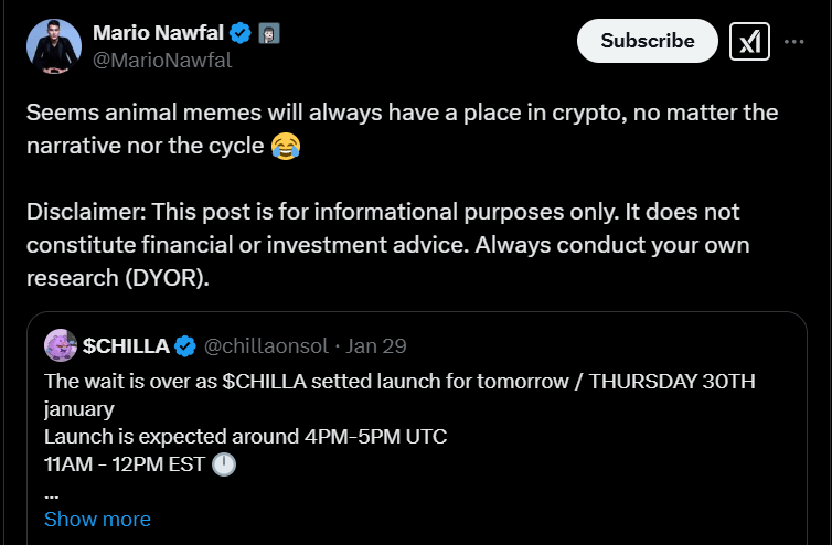 Is Elon Musk’s Protégé Mario Nawfal Shilling Memecoins? – Crypto News ...