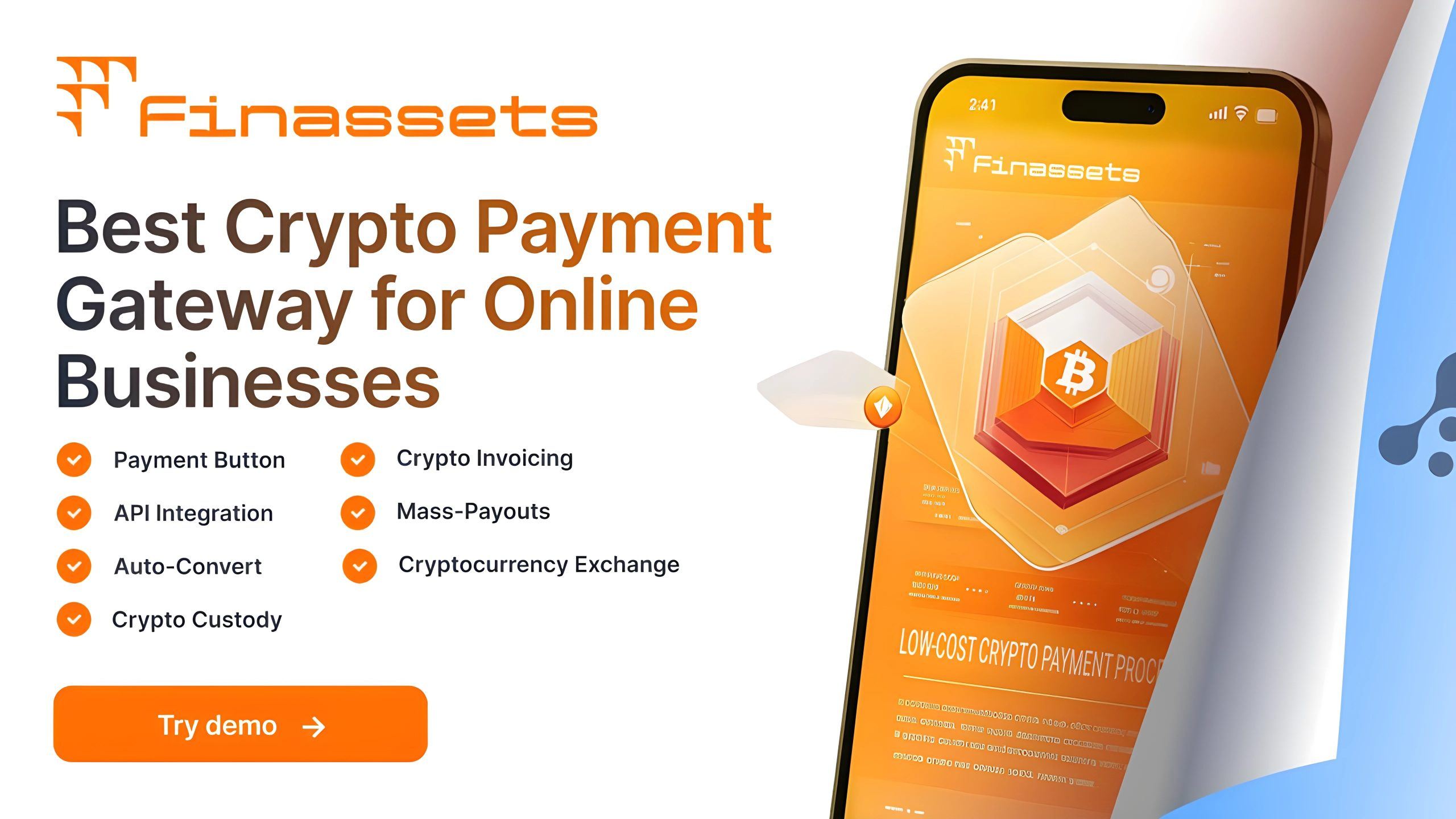 Crypto Payment Gateway Finassets Launches User-Friendly Interface ...