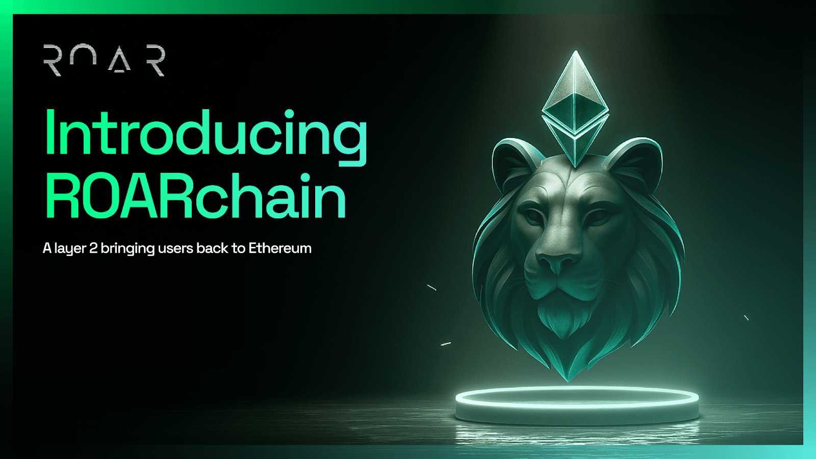 R0AR Announces R0ARchain: A Purpose-Built Layer 2 Accelerating Ethereum – Standard PR Bitcoin News