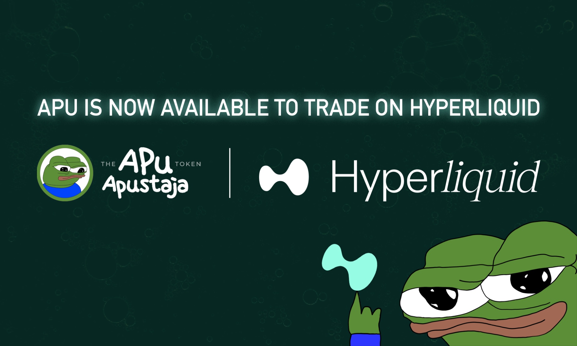 Apu Is Now Live for Trading on Hyperliquid – Standard PR Bitcoin News
