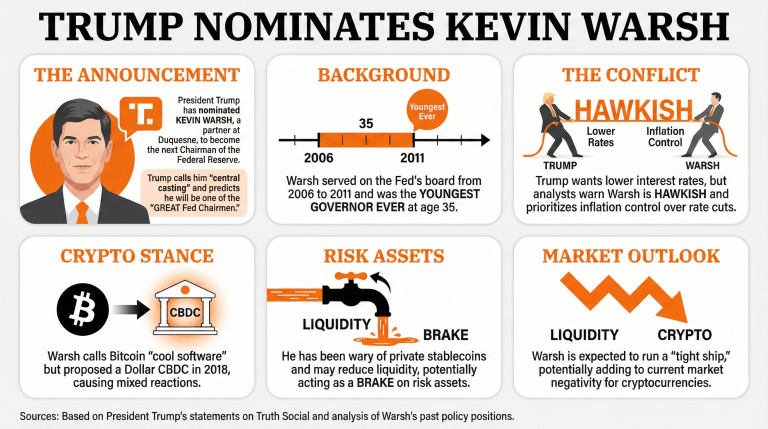 Trumps valg til Fed-leder avslørt: Kevin Warsh til å etterfølge Jerome ...