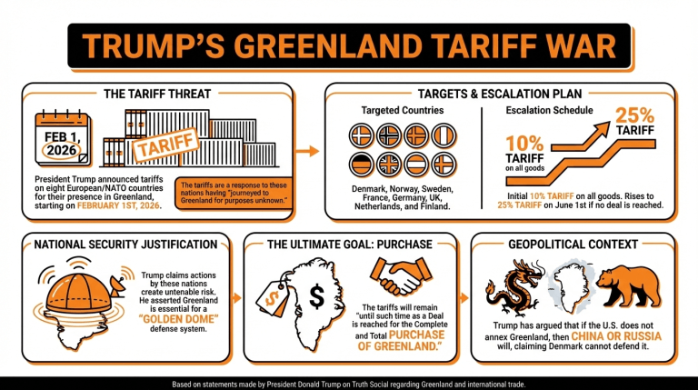 Trump minaccia le nazioni che si oppongono all'annessione della ...